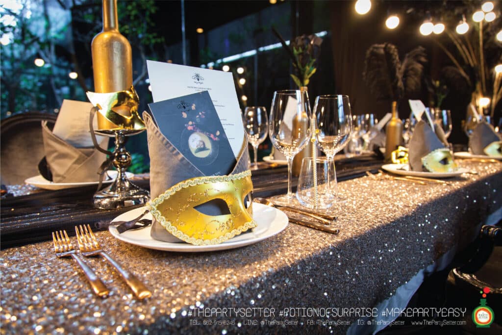 Masquerade ⋆ THE PARTY SETTER บริการรับจัดปาร์ตี้ รับจัดงานอีเว้นท์