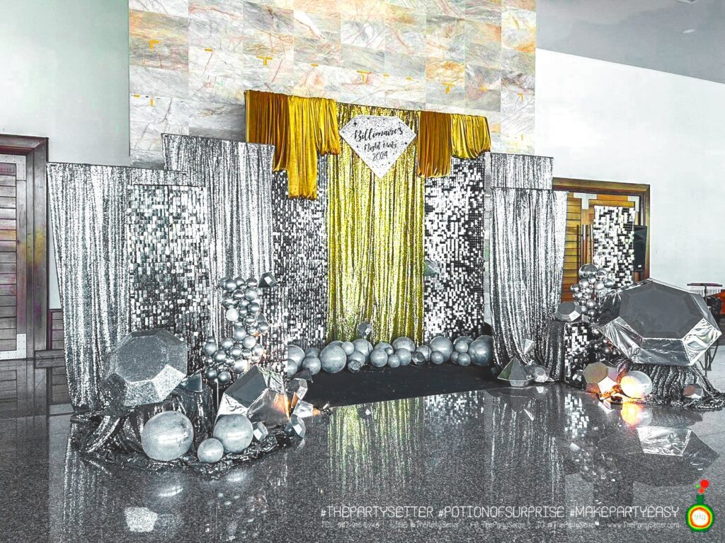 Silver and Gold ⋆ THE PARTY SETTER บริการรับจัดปาร์ตี้ รับจัดงานอีเว้นท์
