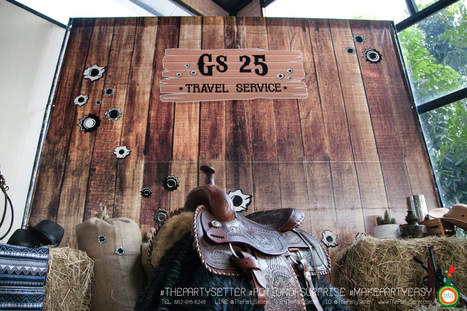 ธีมCowboy ⋆ THE PARTY SETTER บริการรับจัดปาร์ตี้ รับจัดงานอีเว้นท์