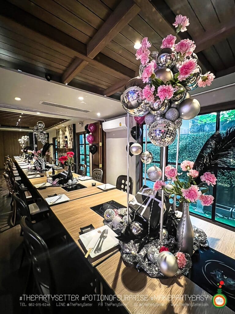 ธีม Disco ⋆ THE PARTY SETTER บริการรับจัดปาร์ตี้ รับจัดงานอีเว้นท์