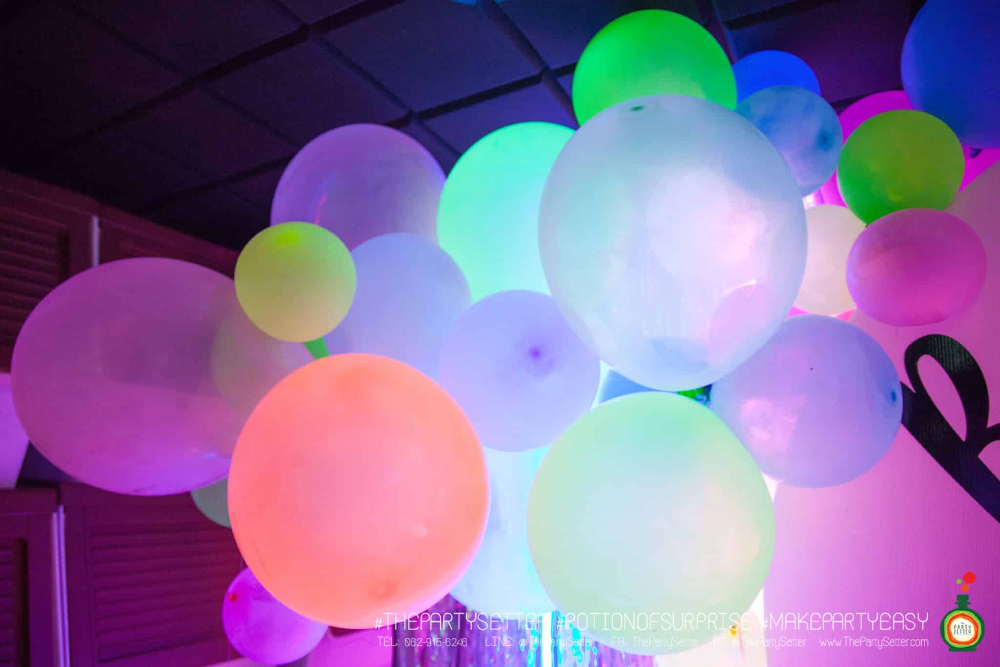 ธีม Neon ⋆ THE PARTY SETTER บริการรับจัดปาร์ตี้ รับจัดงานอีเว้นท์