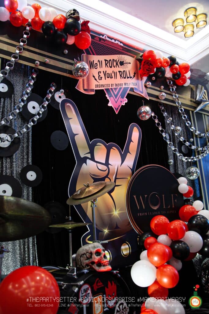 ธีม Rock n Roll ⋆ THE PARTY SETTER บริการรับจัดปาร์ตี้ รับจัดงานอีเว้นท์