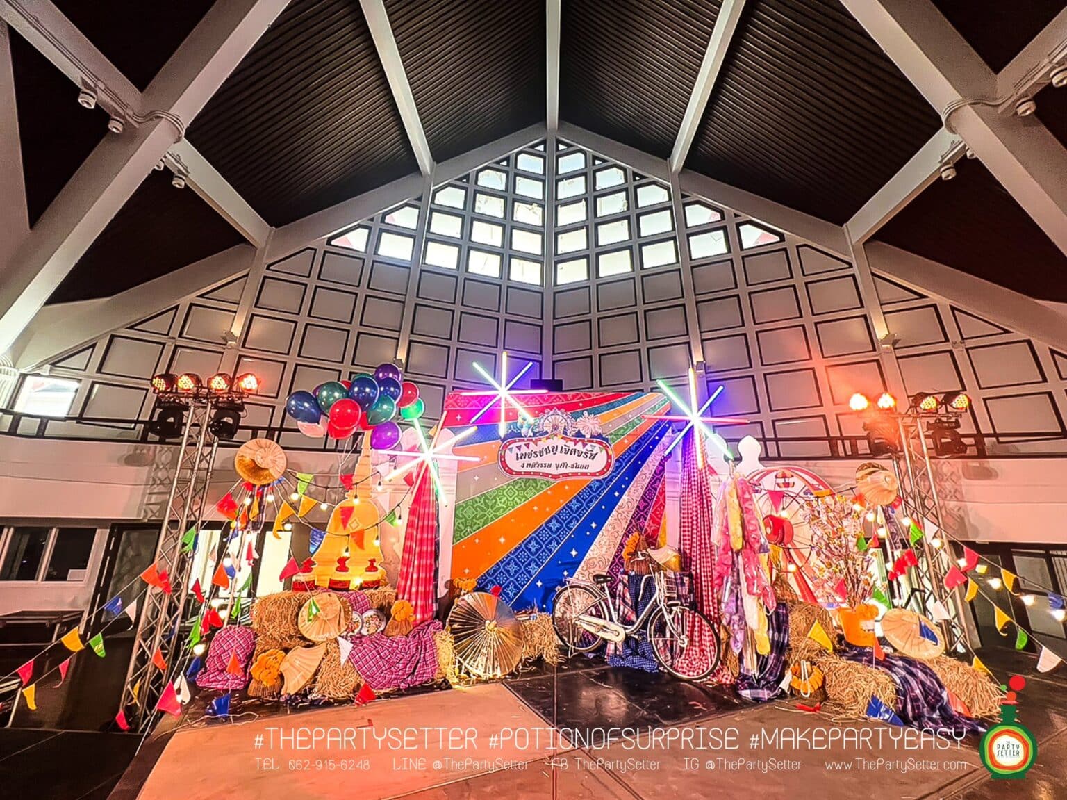 ธีมงานวัด Temple Fair ⋆ THE PARTY SETTER บริการรับจัดปาร์ตี้ รับจัดงาน ...