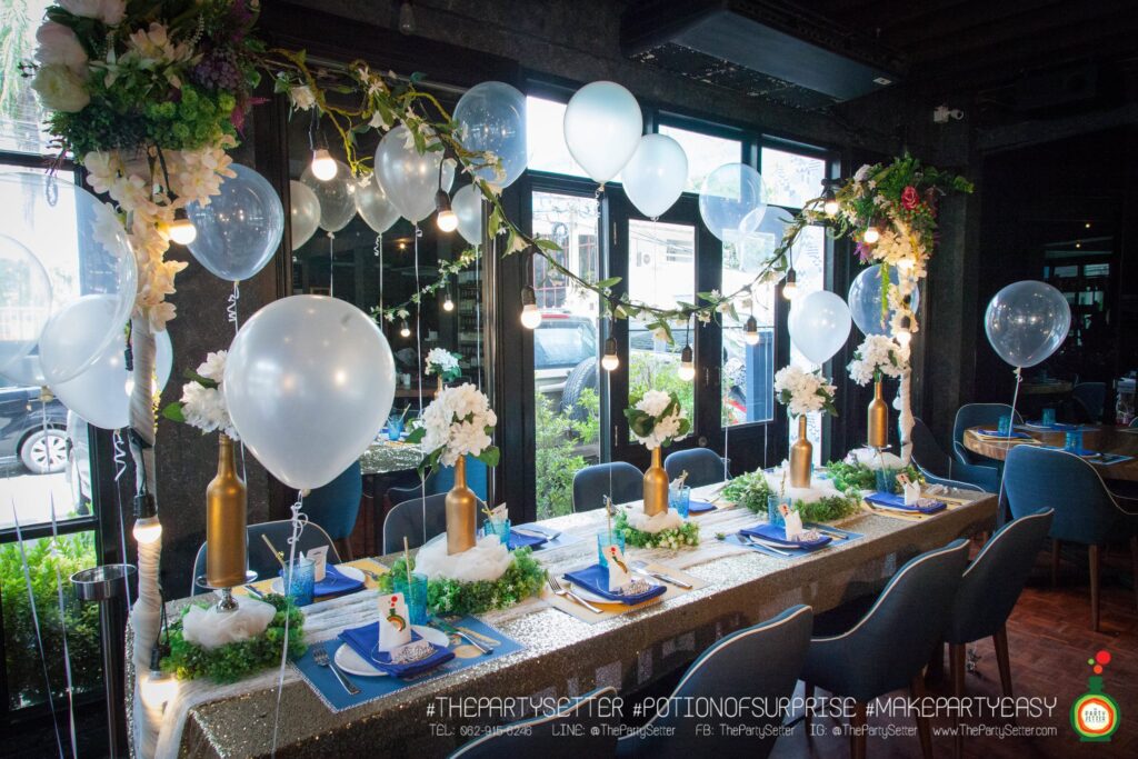 Restaurant set up ⋆ THE PARTY SETTER บริการรับจัดปาร์ตี้ รับจัดงานอีเว้นท์
