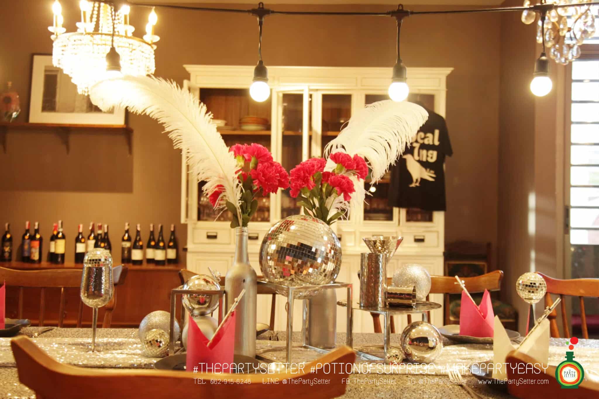 Restaurant set up ⋆ THE PARTY SETTER บริการรับจัดปาร์ตี้ รับจัดงานอีเว้นท์